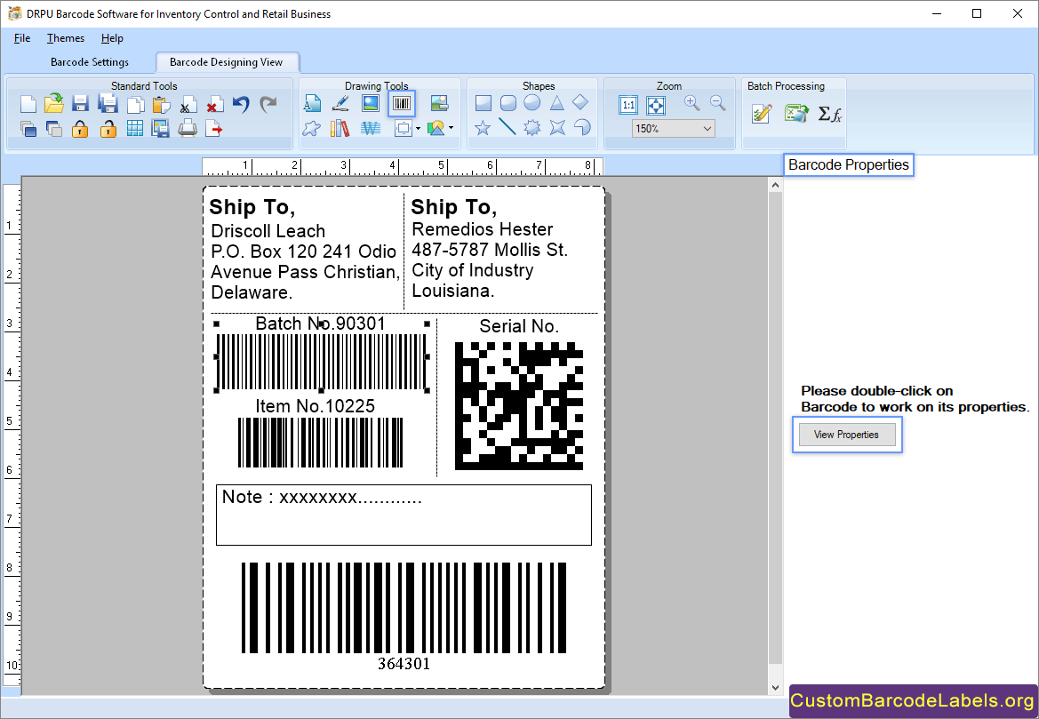View screenshots of Barcode Labels Tool for Retail Business industry